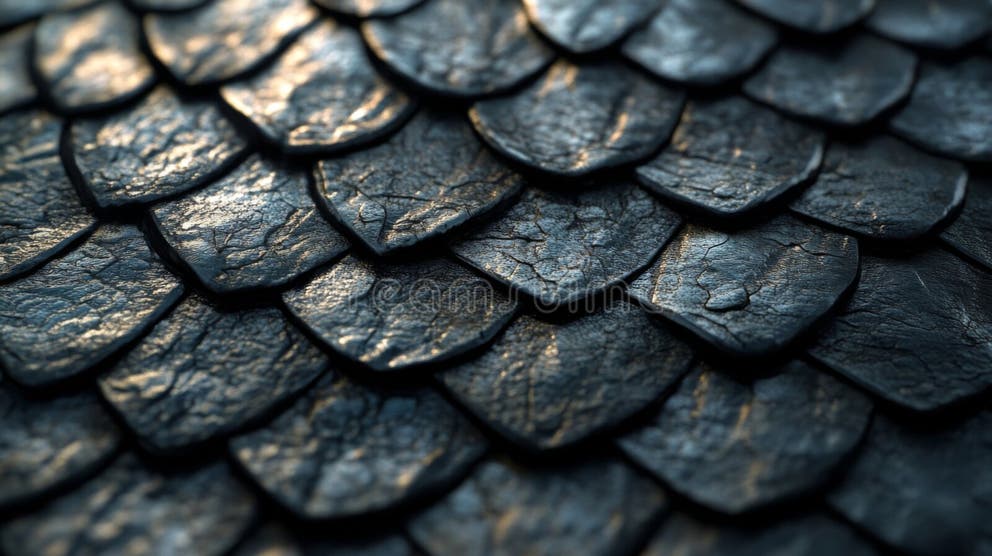 Dark Stone Scales Texture Background Image Stock Illustration ...