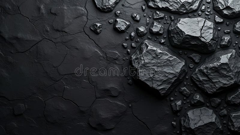 Dark Stone Texture, Rough & Smooth Rocks Background High Quality Image ...