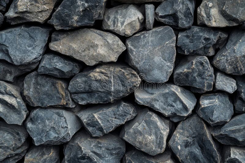 Dark Stone Wall Pattern with Uneven Texture. AI Image Stock Photo ...