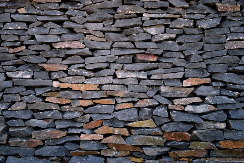 Dark stone walls. stock photo. Image of construction - 53231646