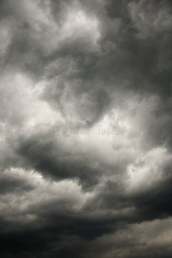 Dark storm clouds. stock image. Image of background, black - 2046209