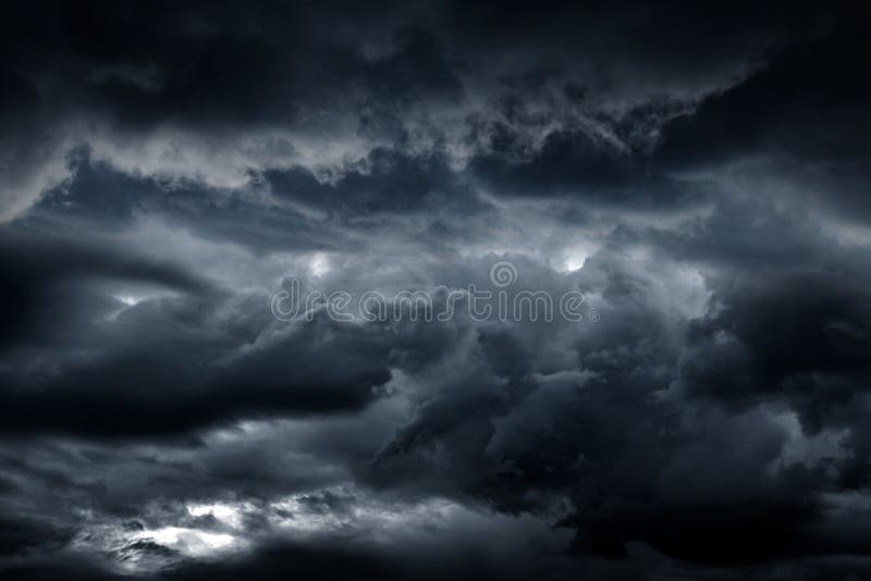 Dark Storm Clouds stock photo. Image of clouds, abstract - 214312888