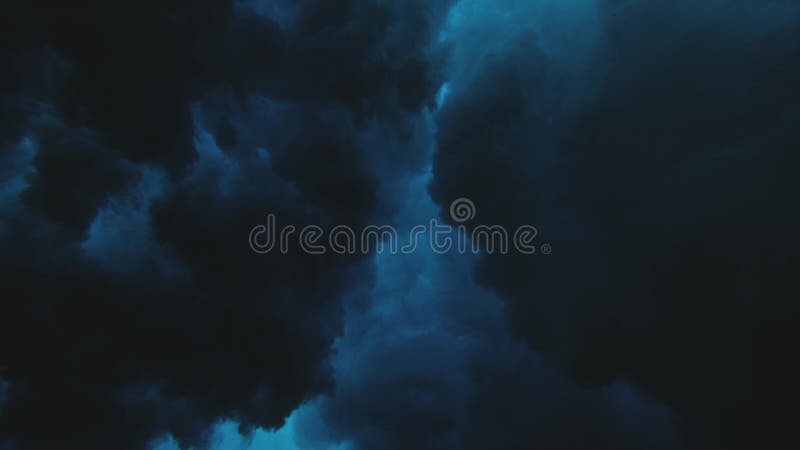 Dark Storm Clouds are Gathering Abstract Look Like, Wave View from ...