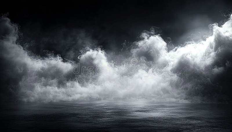 Dark Storm Clouds Over Water Create Ominous Atmosphere Generated by AI ...