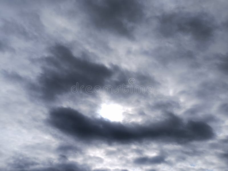 Dark Storm Clouds on the Sky Background Texture Wallpaper Stock Image ...