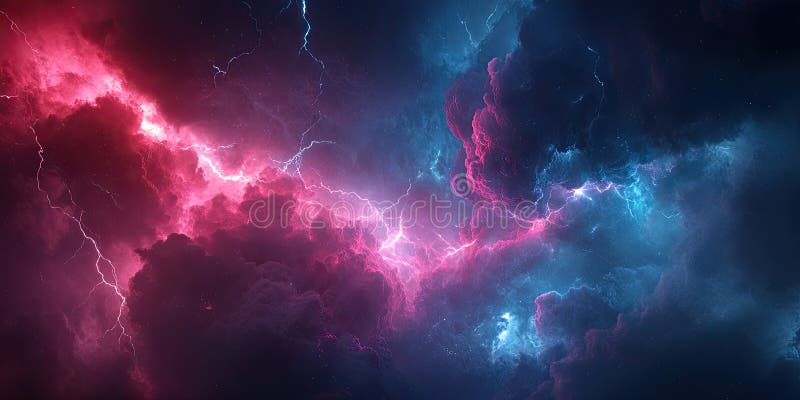 Dark Stormy Clouds with a Dramatic Cinematic Lighting Effect, Moody and ...