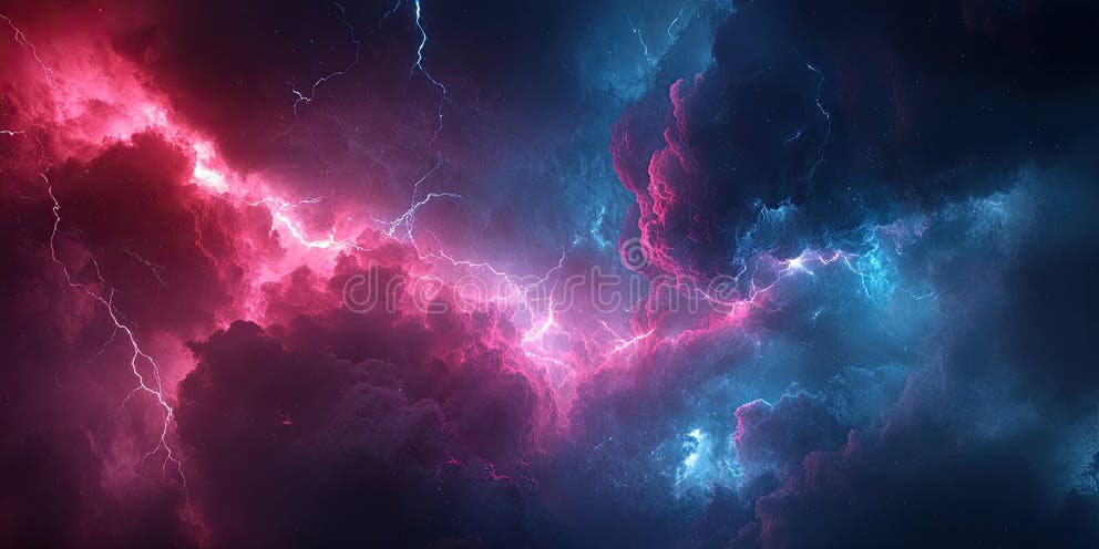 Dark Stormy Clouds with a Dramatic Cinematic Lighting Effect, Moody and ...