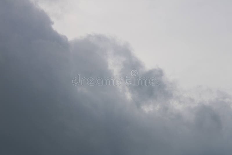 Dark Stormy Clouds in the Sky. Stock Photo - Image of cloud, summer ...
