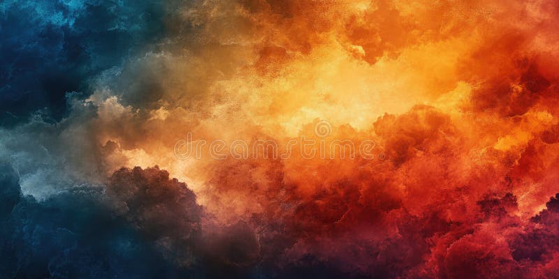 Dark Stormy Sky with Dramatic Clouds, Ominous and Intense Atmospheric ...