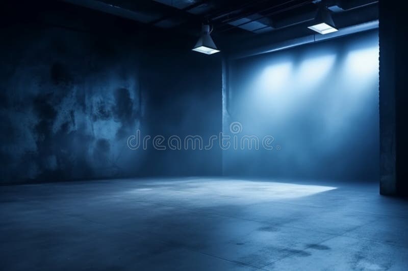 Empty Scene Background. Dark Background of Empty Room, Neon Red Light ... Empty Scene Background. Dark Background of Empty Room, Neon Red Light ...