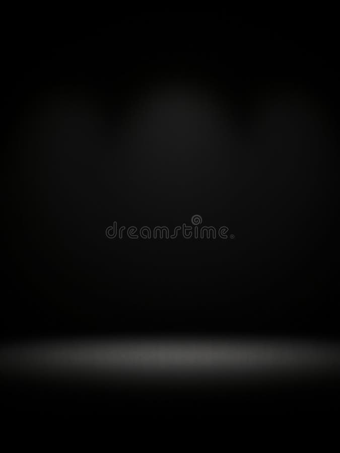 Dark Studio Background with Soft Lighting Stock Illustration ...