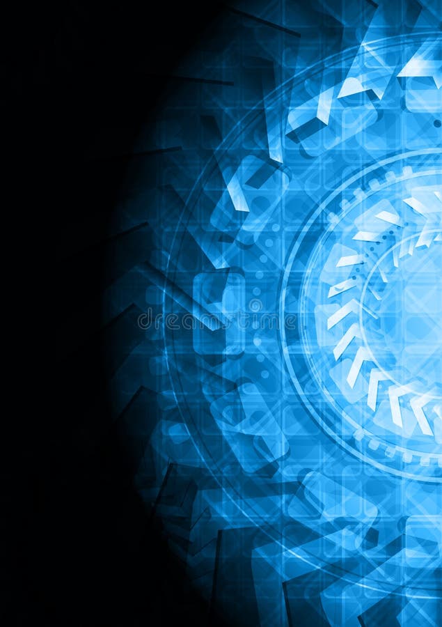 Blue industry background stock vector. Illustration of factory - 8809318