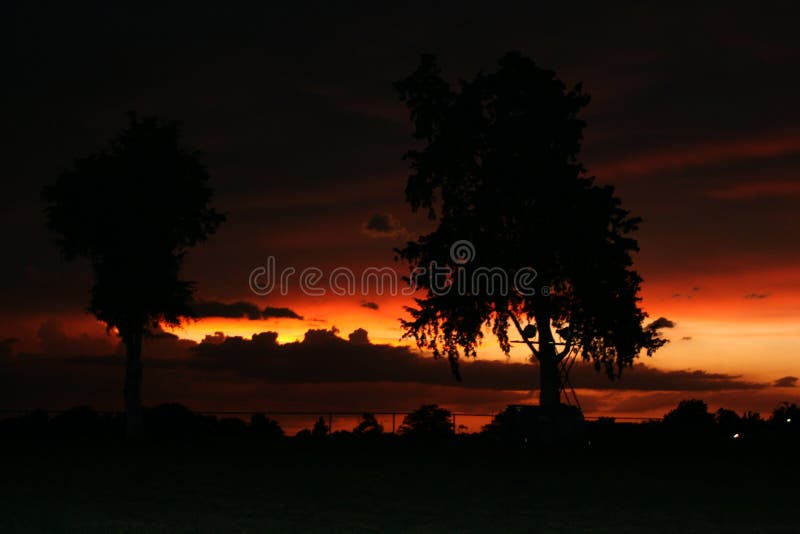 Dark Sunset stock photo. Image of creepy, paranormal, religious - 2789064