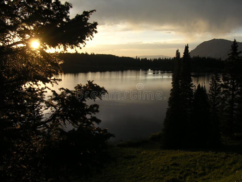 Dark Sunset stock image. Image of lost, wallpaper, rain - 531575