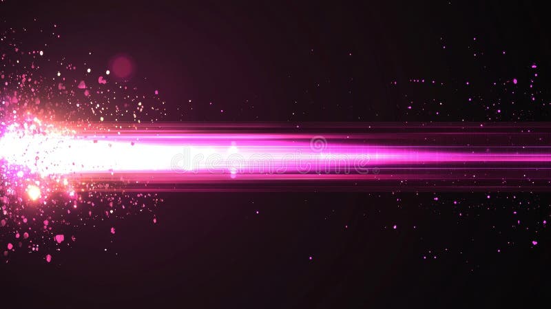 Dark Surface Illuminated Abstract Purple Light Beam Stock Photos - Free ...