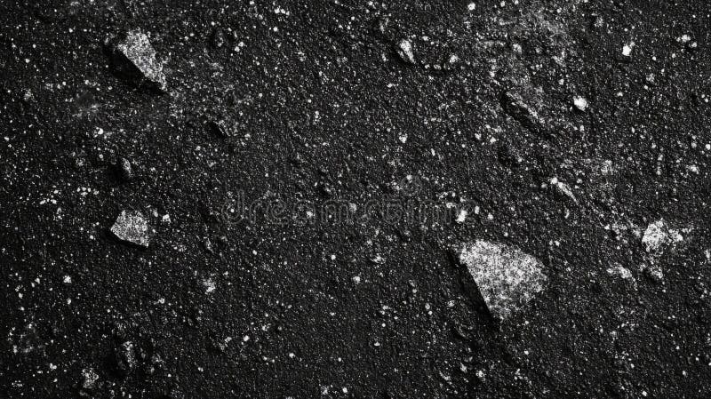 Dark Surface Texture with White Specks Scattered Across Stock ...