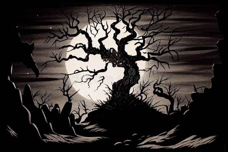 The Dark Surrealist Landscape: a Twisted World of Creatures and Shadows ...