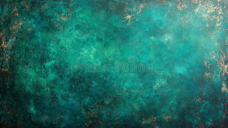 Dark Teal Grunge Texture Background with Gold Specks Stock Illustration ...
