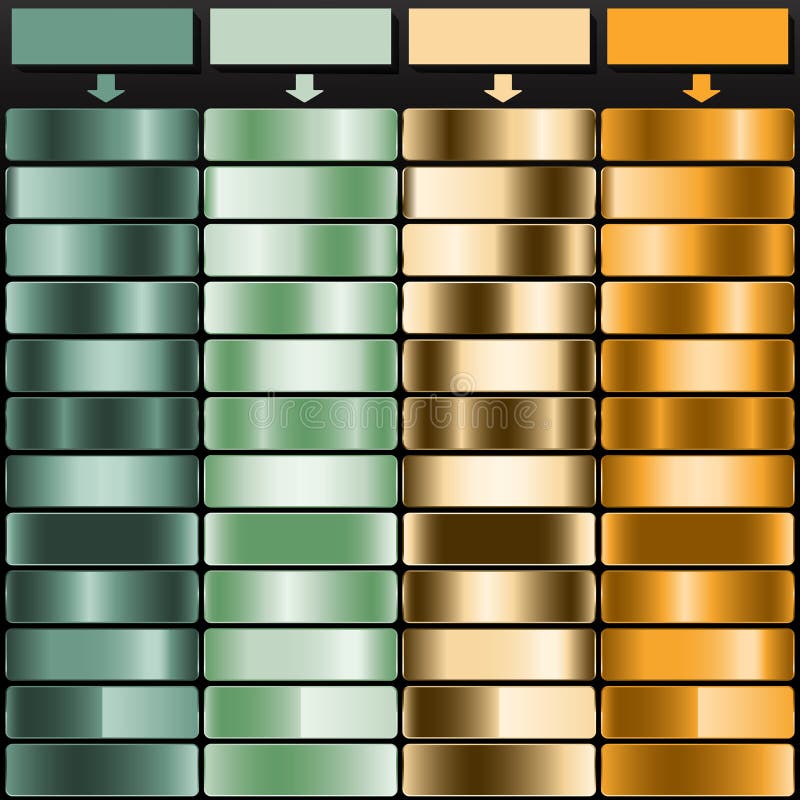 Dark Bronze Color Palette Stock Illustrations – 3,466 Dark Bronze Color ...