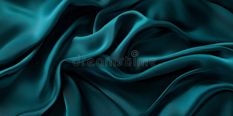 Dark Teal Textures Wallpaper with Silky Smooth Flowing Wave Patterns ...