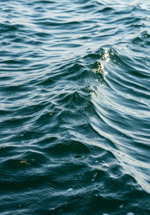 Dark Teal Water Waves Texture Stock Illustration - Illustration of green, ocean: 380742632