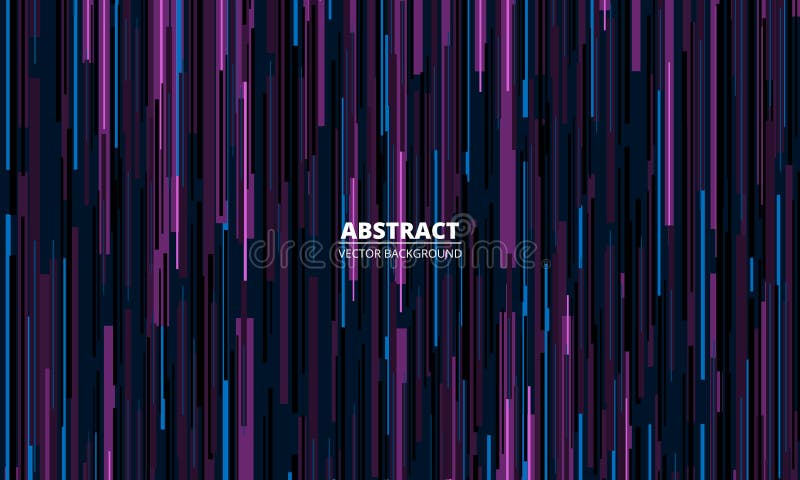 Dark Tech Modern Abstract Background with Colored Stripes. Stock Vector ...