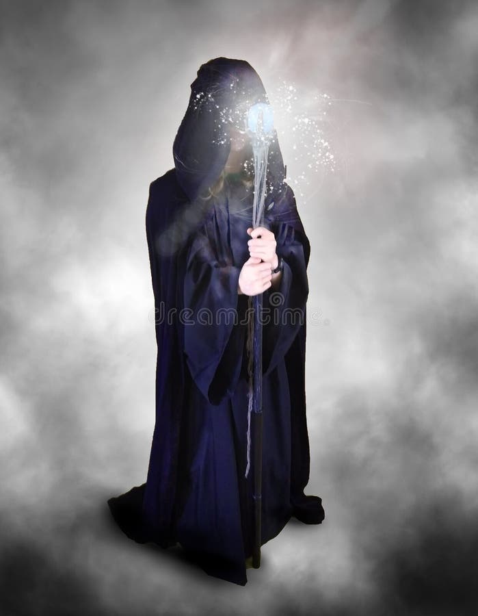 Dark Wizard stock image. Image of pagan, wizard, druid - 8292603