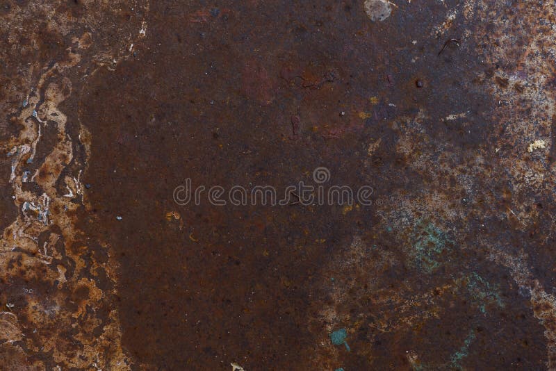 Dark Textured Rust. Material for Drawing Stock Image - Image of patch ...