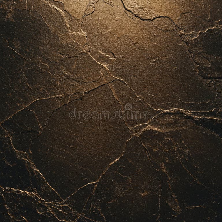 Dark, Textured Surface Featuring a Cracked, Rocky Pattern. the Lighting ...