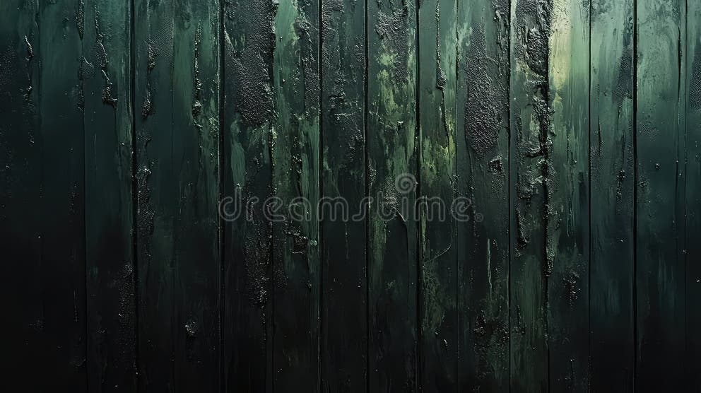 Dark Textured Surface with Vertical Lines and Subtle Green Highlights ...
