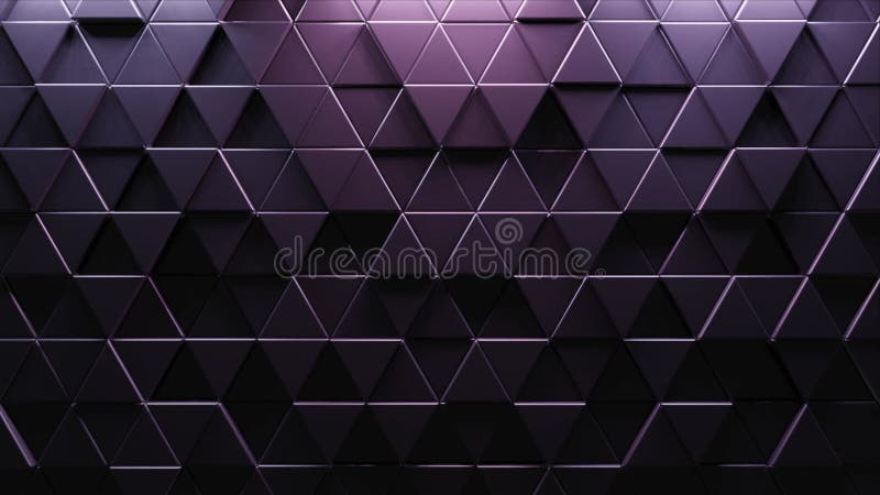 Modern Abstract Background. Triangle Pattern. Abstract 3d Stock Footage ...
