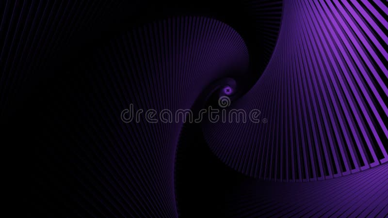 Dark Tunnels in Animation. Design. Light Animations that Move Quickly ...