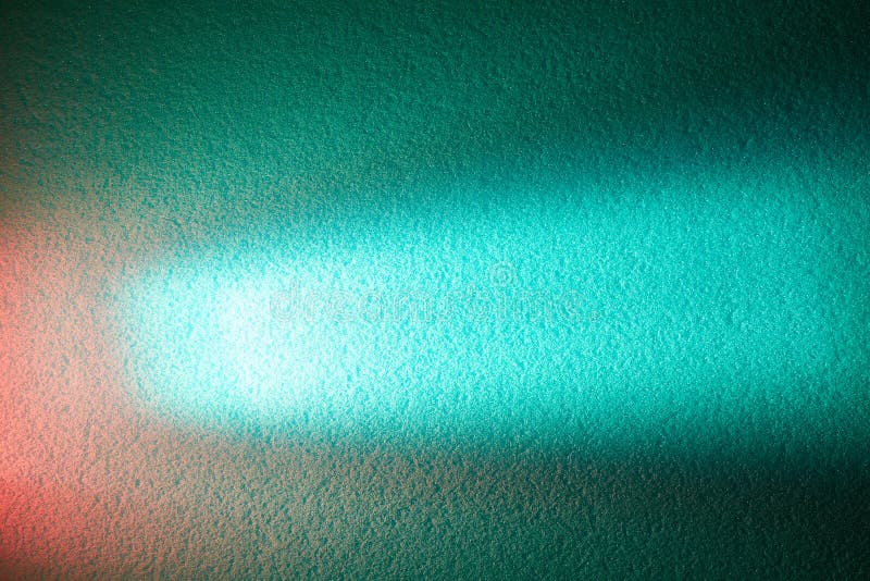 On a Dark Turquoise Background, a Light Turquoise Ray of Light and a ...