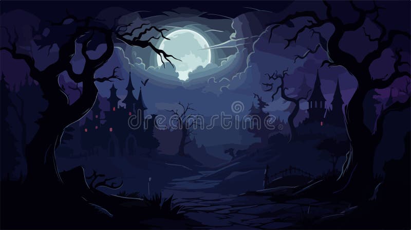 Dark Vector Background Design Cartoon Vector Illustration Stock Vector ...