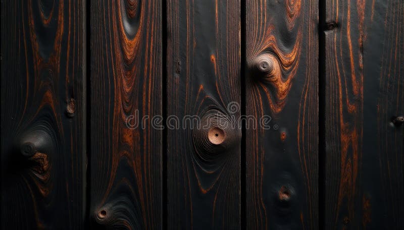 Dark Vector Wood, Prominent Knots, Vertical Lines , Board, Dark Wood ...