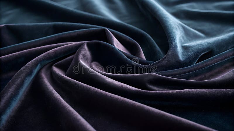 Dark Velvet Fabric Background with Luxurious Lighting Stock ...