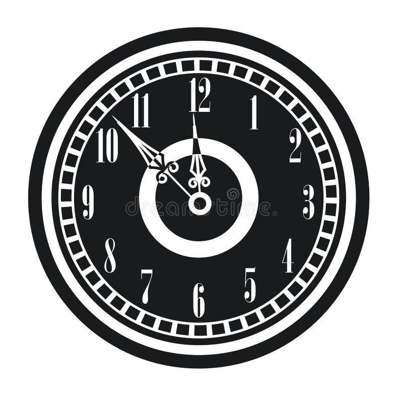 Clock sketch stock illustration. Illustration of icon - 32310207