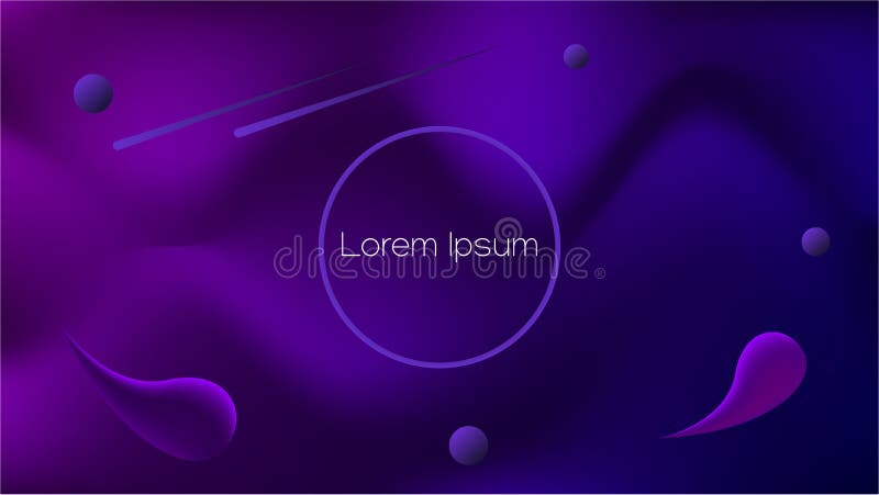 Dark Violet Abstract Wallpaper Design Stock Vector - Illustration of ...