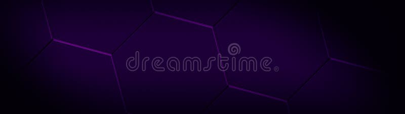 Dark Violet Background for Wide Banner Stock Illustration ...