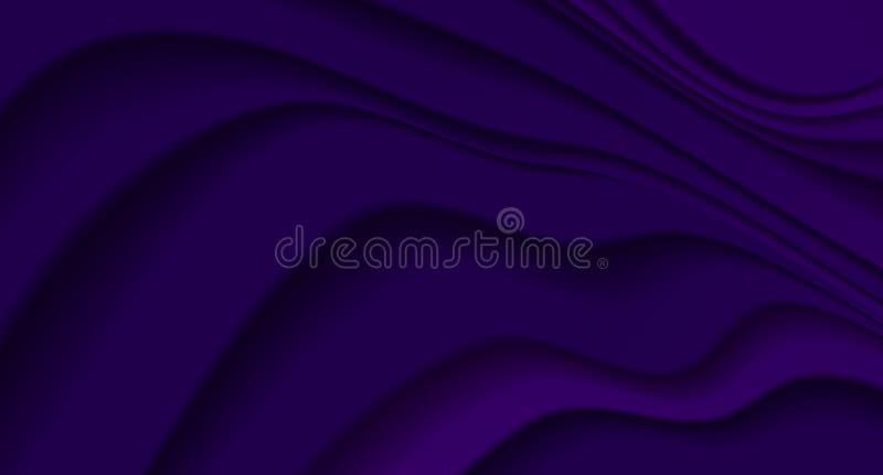 Dark Violet Smooth Waves Abstract Background Stock Vector ...