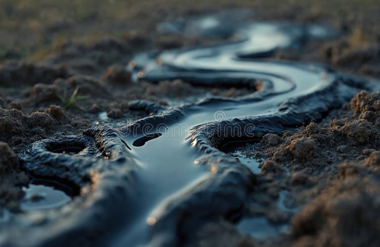 Viscous Shiny Substance Flows Stock Illustrations – 53 Viscous Shiny ...