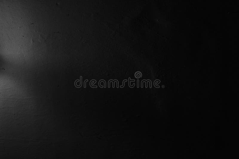 Dark Wall Background. Black Background with Light from One Side Stock ...