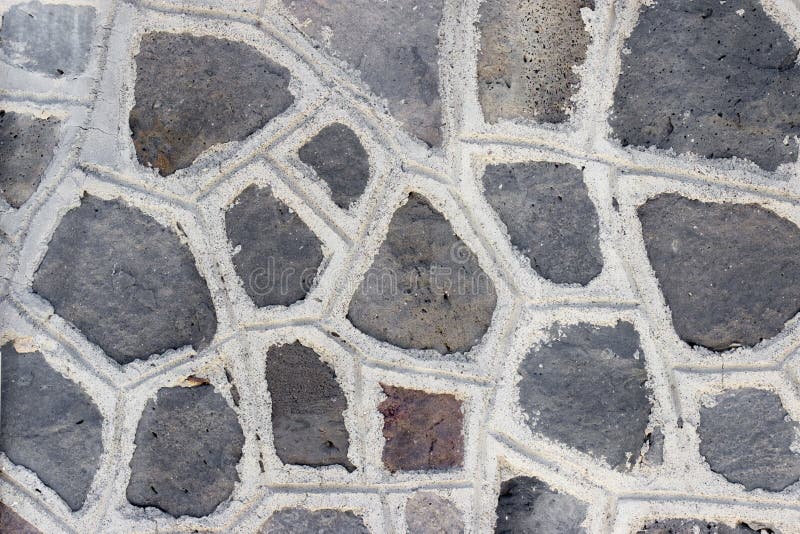 Angular Stones Wall Texture Background Stock Photo - Image of pattern ...