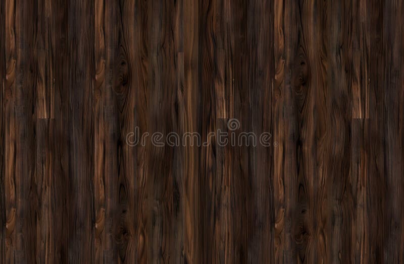 Dark Walnut Wood Texture Seamless Pattern Stock Illustration ...