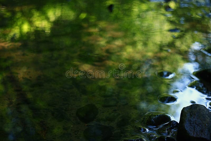 Dark Water Reflection Background Stock Photo - Image of ideas, beach ...