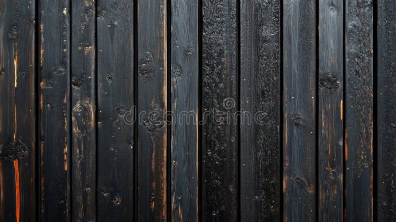 Dark Wet Vertical Wooden Planks Texture Background Stock Illustration ...