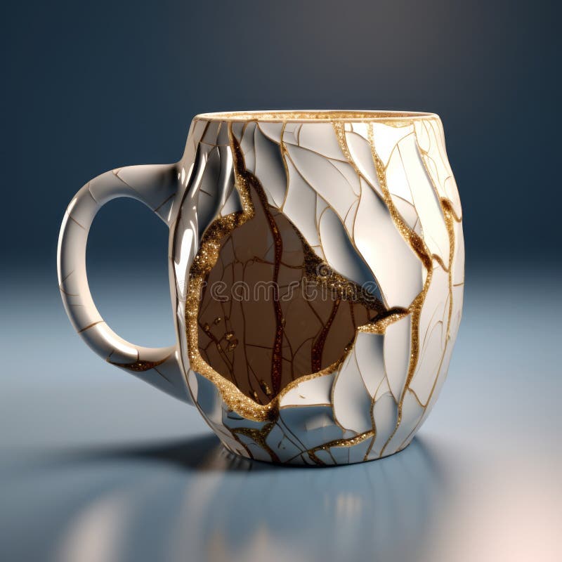 Realistic Broken Mug Stock Illustrations – 83 Realistic Broken Mug ...