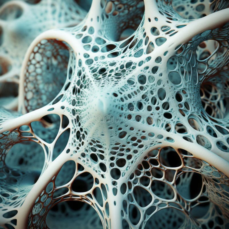 Dark White and Light Cyan: Intricate 3d Modeling and Rendering of ...