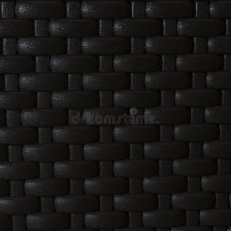 Dark Wicker Background Pattern with Texture Stock Photo - Image of ...