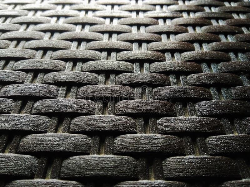 Dark Wicker Motif Background and Wallpaper. Stock Image - Image of ...